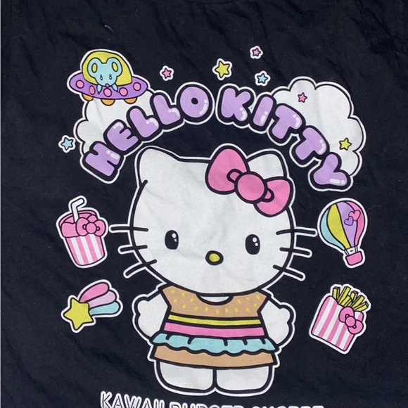 Tops | Hello Kitty Graphic Tshirt | Poshmark